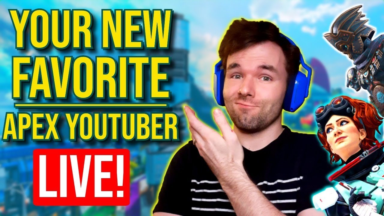 🔴Your New Favorite Apex YouTuber! (PC 1080p) !commands !points | Apex ...