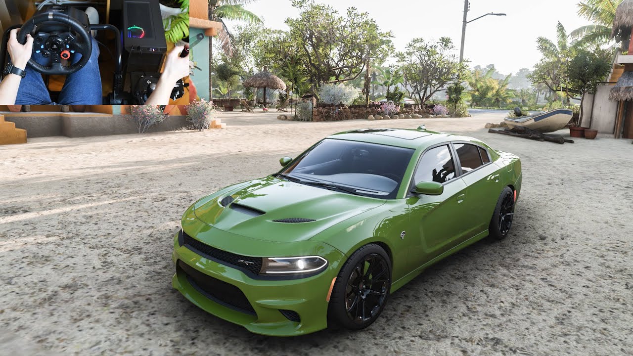 800hp Dodge Charger SRT Hellcat - Forza Horizon 5 | Logitech g29 ...