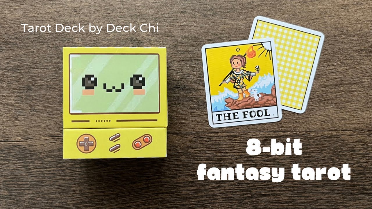 8-Bit Fantasy Tarot Flipthrough - YouTube