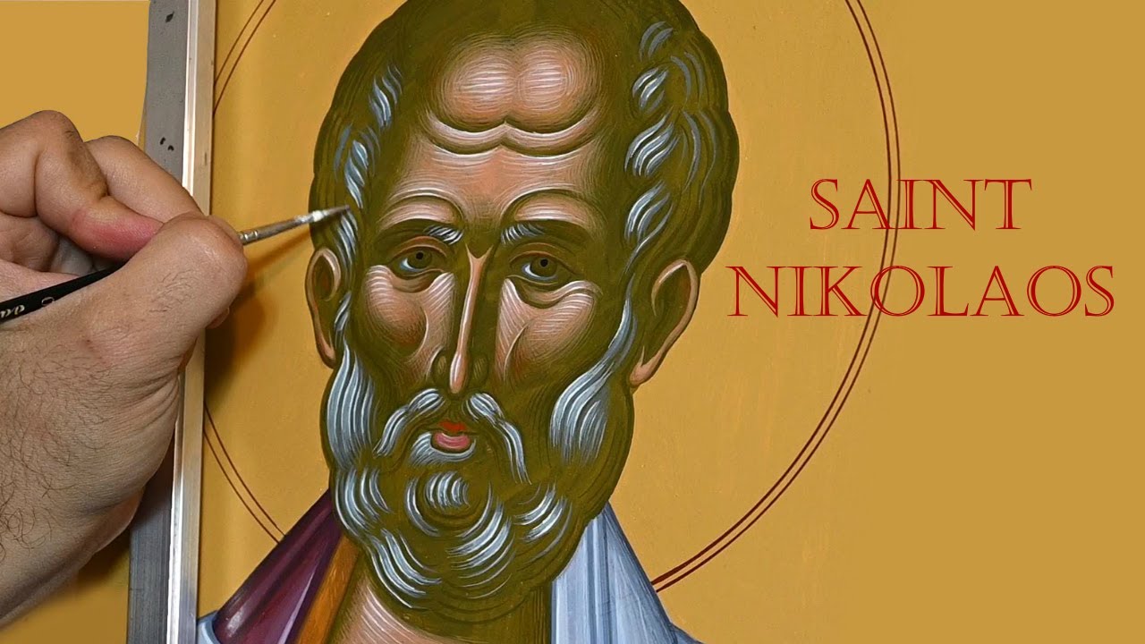 iconography lesson - How to Paint an Icon - YouTube