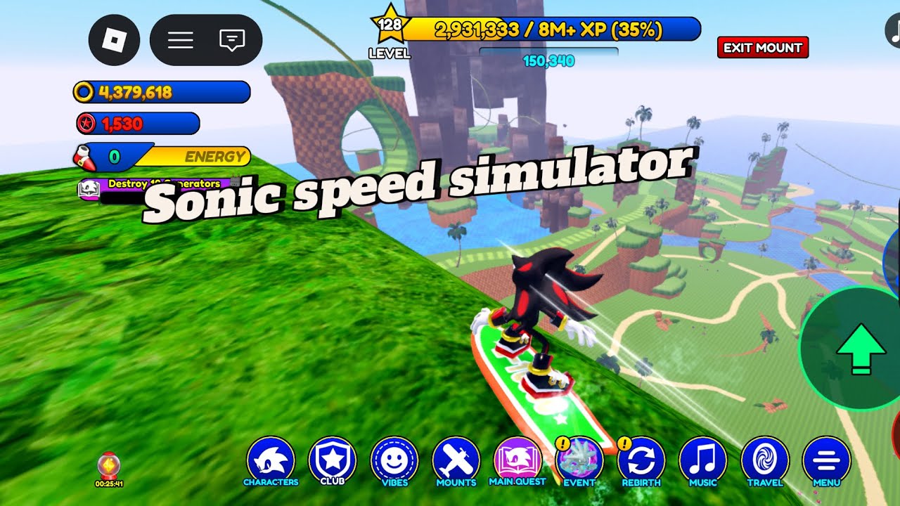 Sonic speed simulator no commentary - YouTube