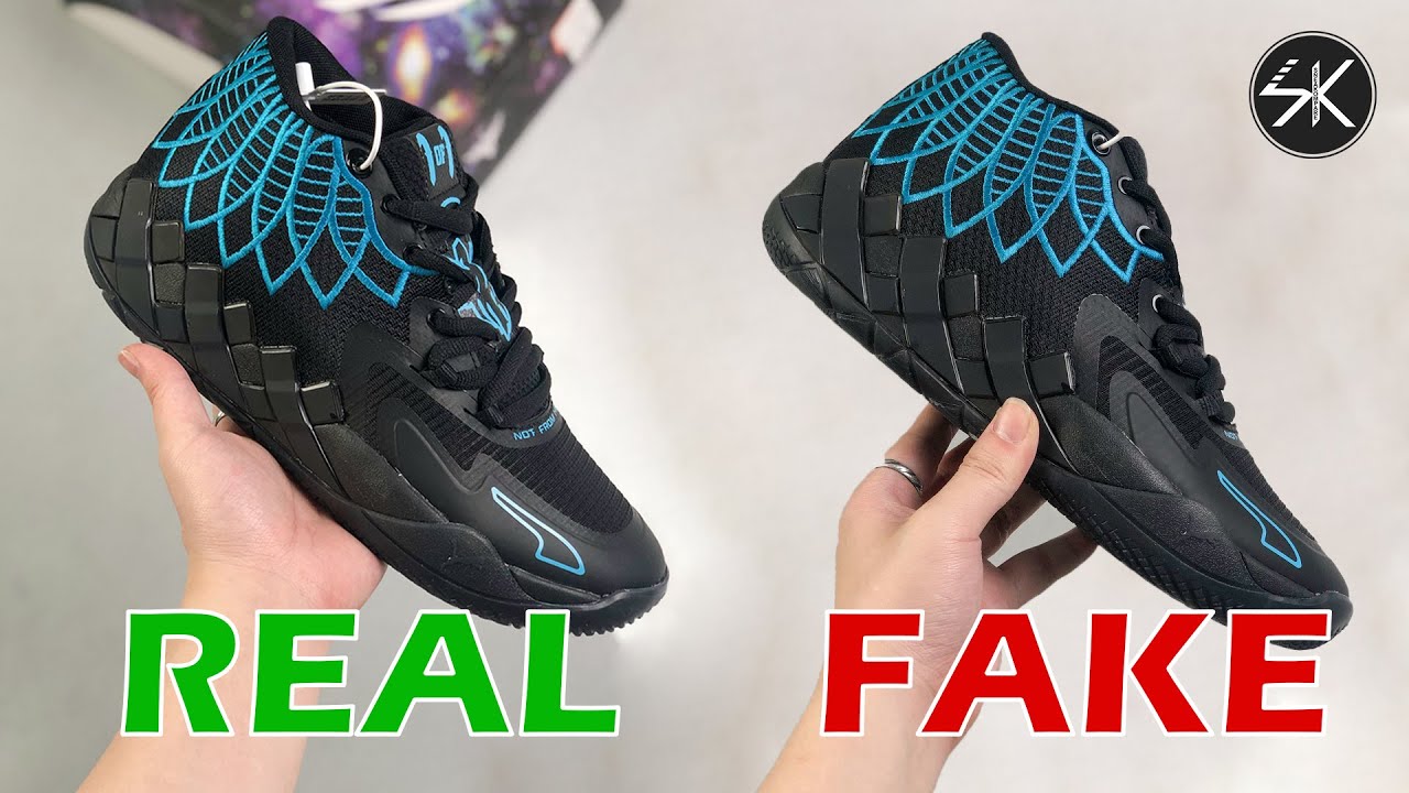 Puma MB 01 Buzz City REAL VS FAKE - YouTube