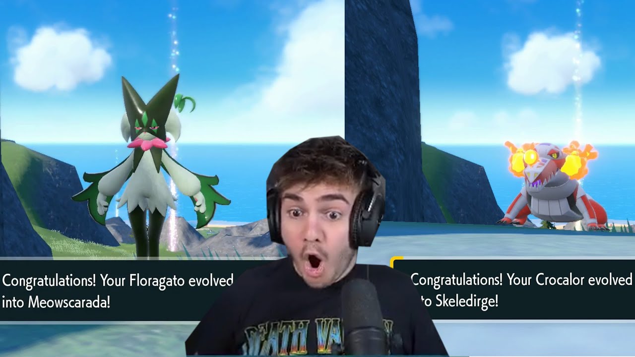 Johnstone Reacts To The New Grass And Fire Starter Evolutions - YouTube