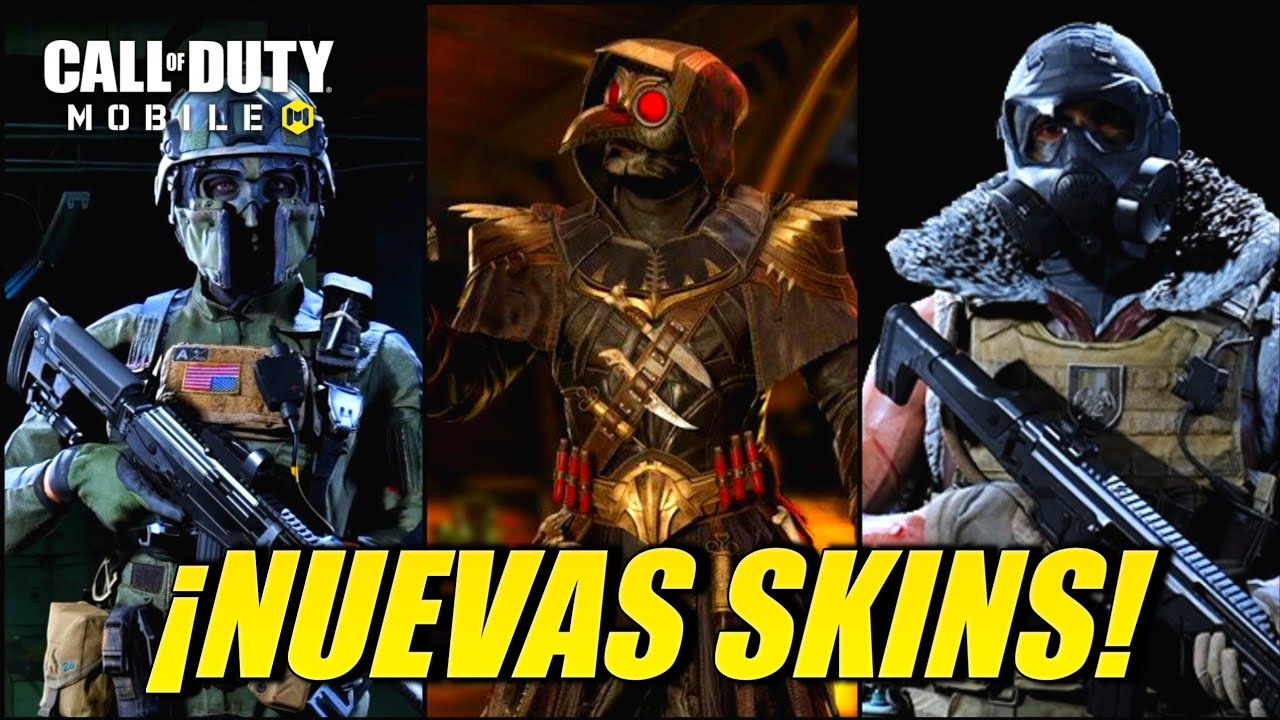 NUEVAS SKINS LLEGANDO A COD MOBILE Temporada 4 - YouTube