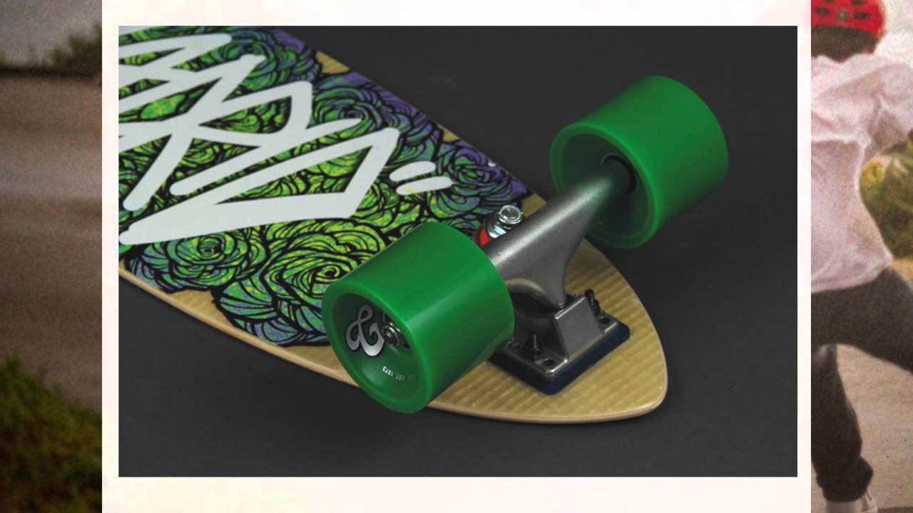 Madrid Roses Lil Dude Longboard - YouTube