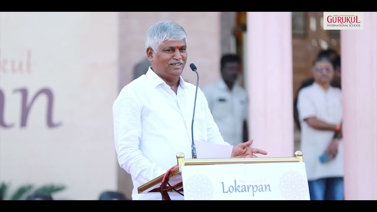 Address of MLA CS Putta Rajuji | Lokarpan ceremony of Gurukul Mysore ...