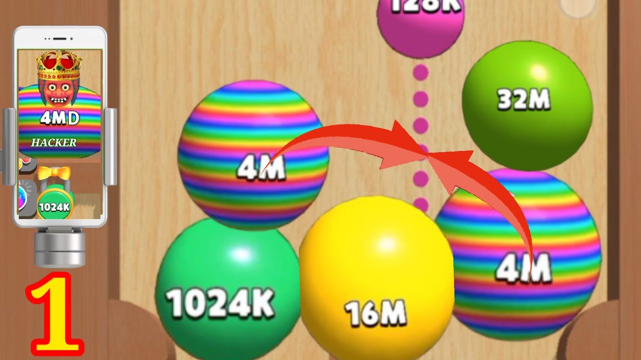 Blob Merge 3D | Noob vs Pro vs Hacker in Blob Merge Ball 🏀🏈 Gameplay walkthrough ( Android, iOS ...