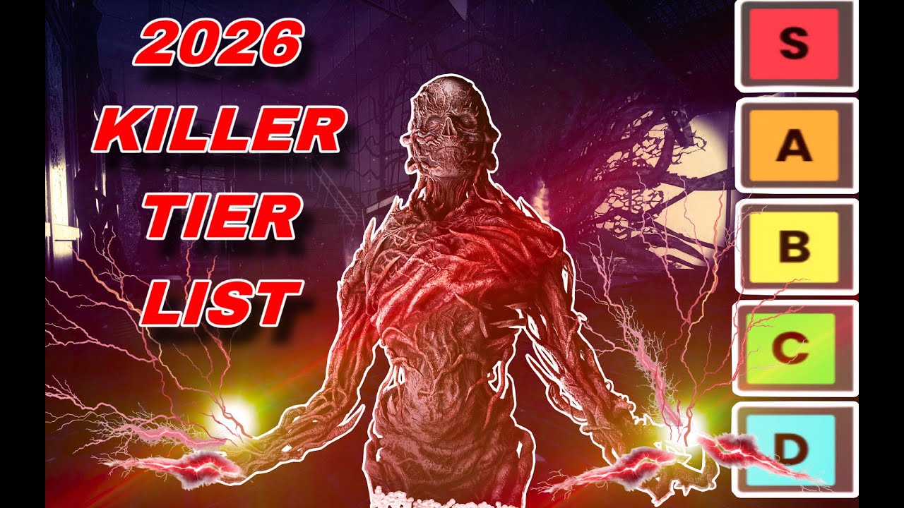 DEAD BY DAYLIGHT KILLER TIER LIST 2026 - STRANGER THINGS PART 2 - YouTube