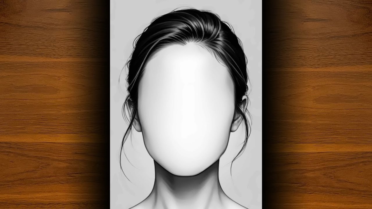 Draw Face the Easy Way | Beginner Pencil Drawing Tutorial - YouTube