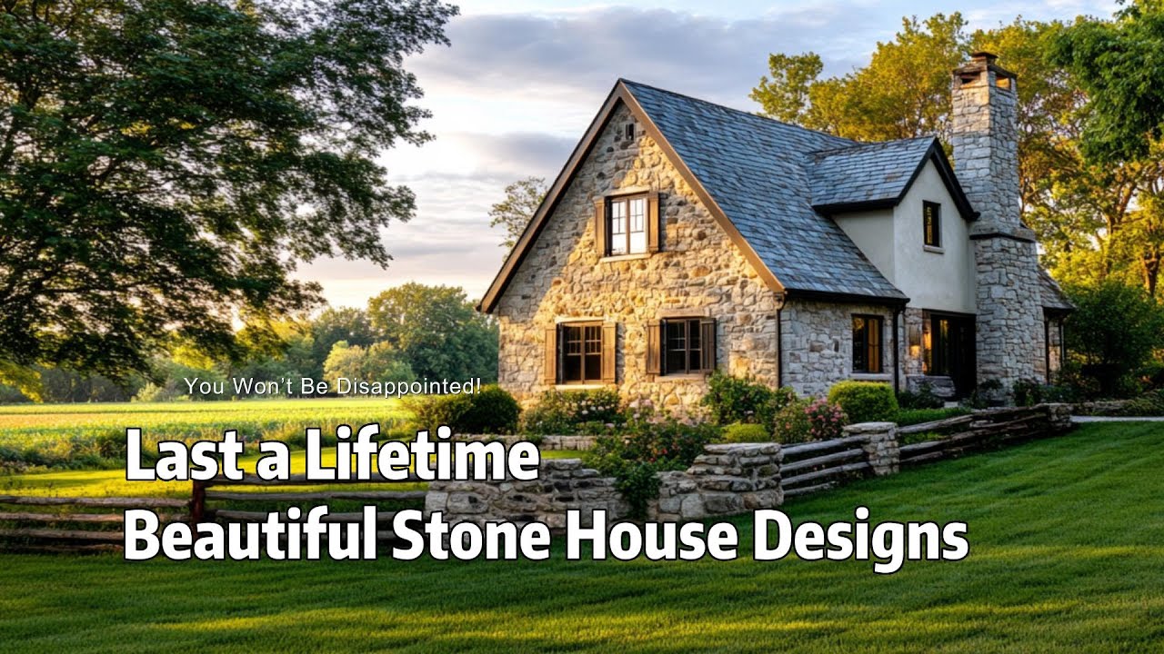 Beautiful Stone House Designs That Last a Lifetime – You Won’t Be ...