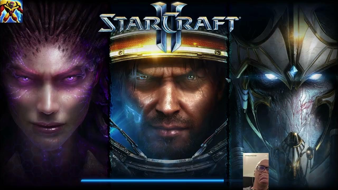 StarCraft II in 4k: Authentic bronze to GM: Gold 3, 1/3 victories - YouTube