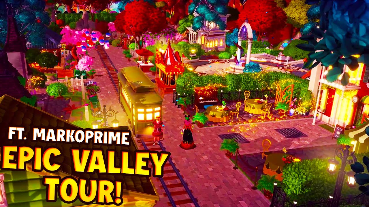 Amazing Valley Tour in Disney Dreamlight Valley. Great Path Ideas ft ...