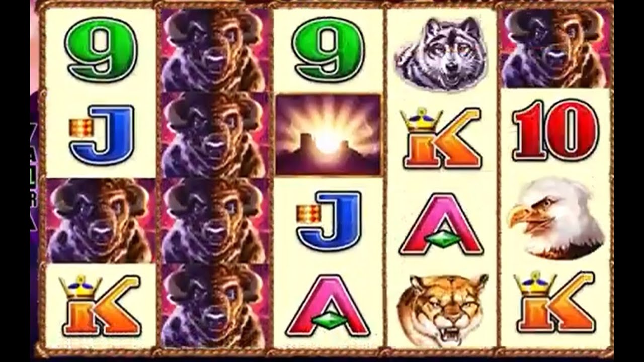 The BUFFALO Classic Slot Machine is my favorite, so I went to town on ...