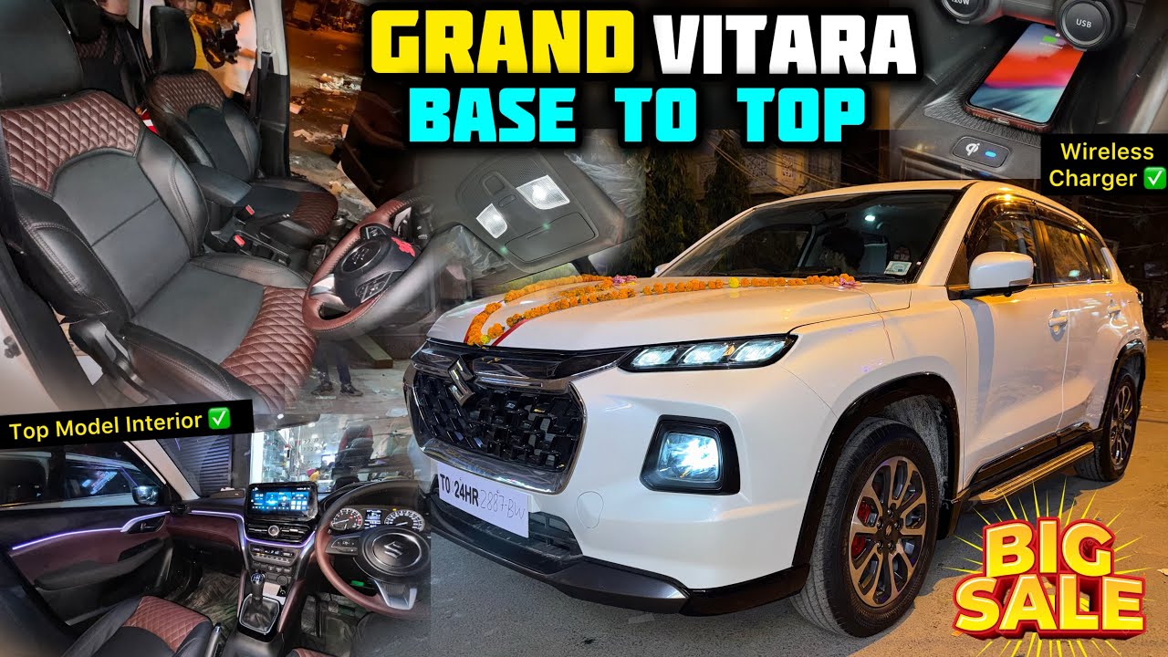 2025 Grand Vitara Sigma Base to Top Modification Grand Vitara Sigma ...