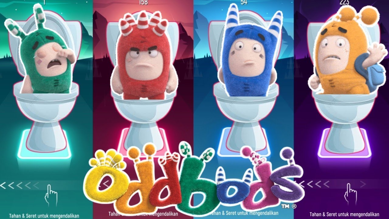 Oddbods Zee 🎶 Oddbods Fuse 🎶 Oddbods Bubbles 🎶 Oddbods Jeff ♥️ Who The ...