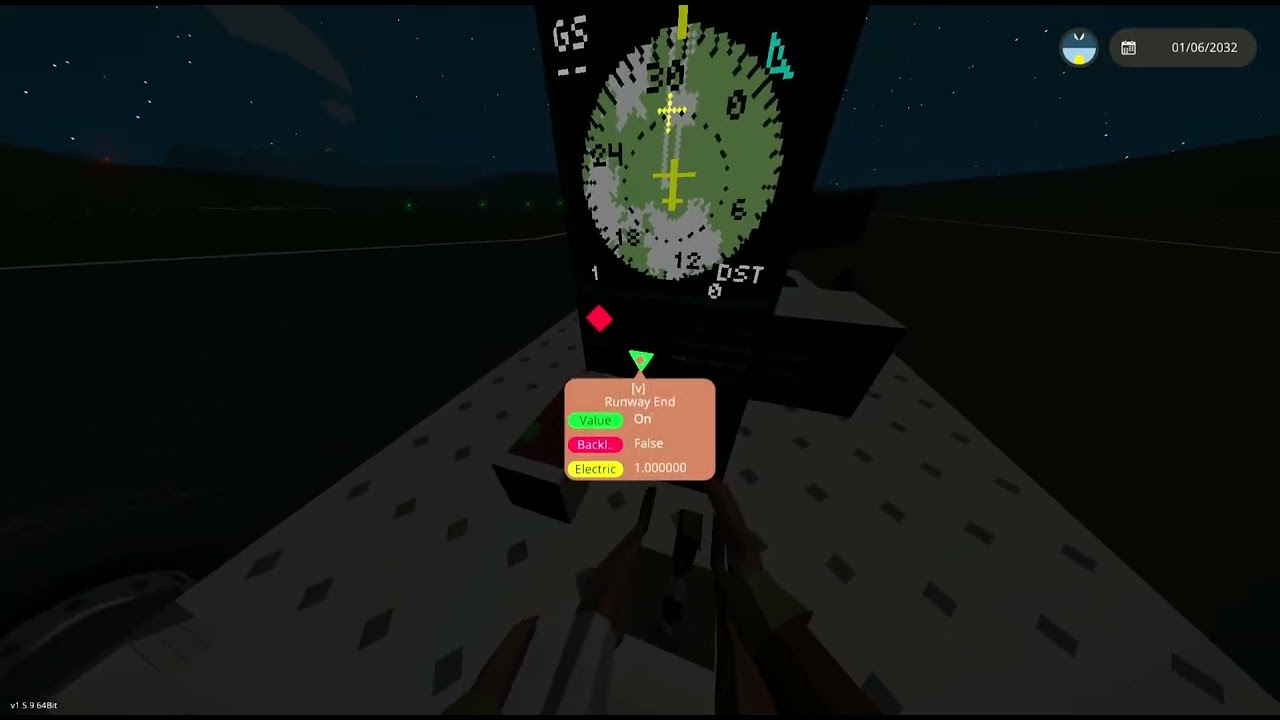 Nav Display Test with rotating Map (StormWorks) - YouTube
