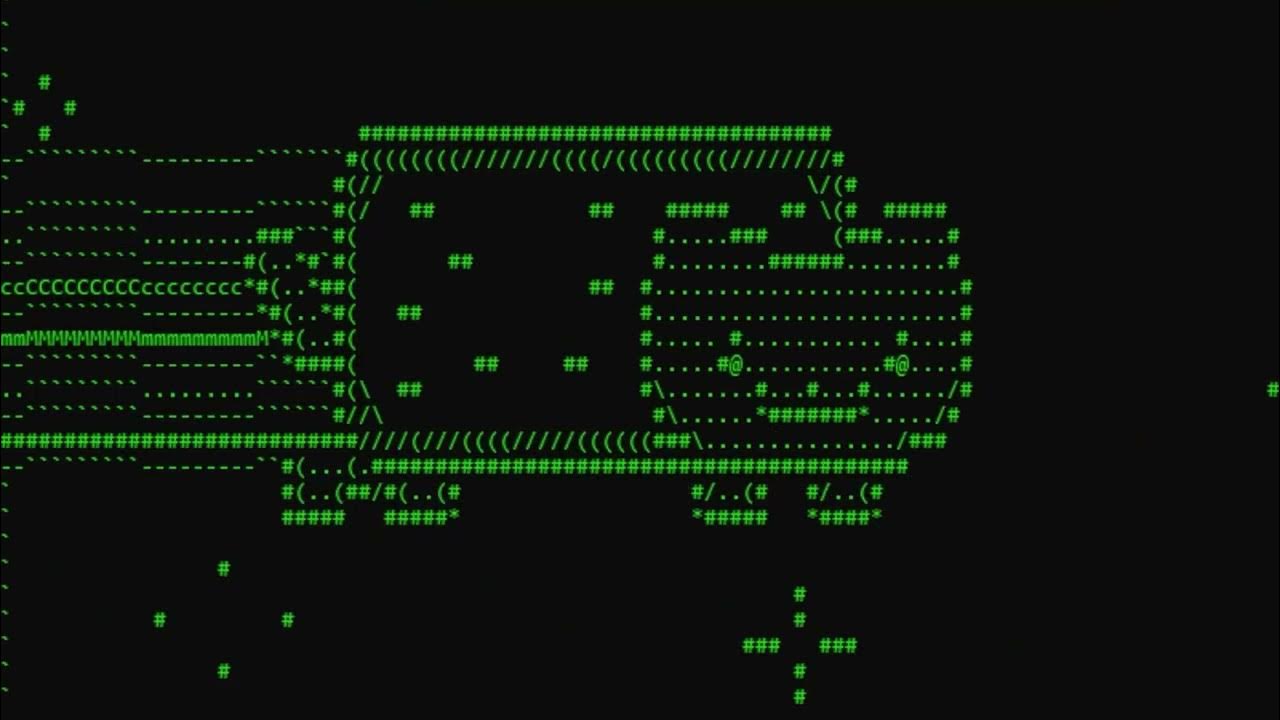 Nyan.Bat [Nyan cat Ascii in Batch] - YouTube