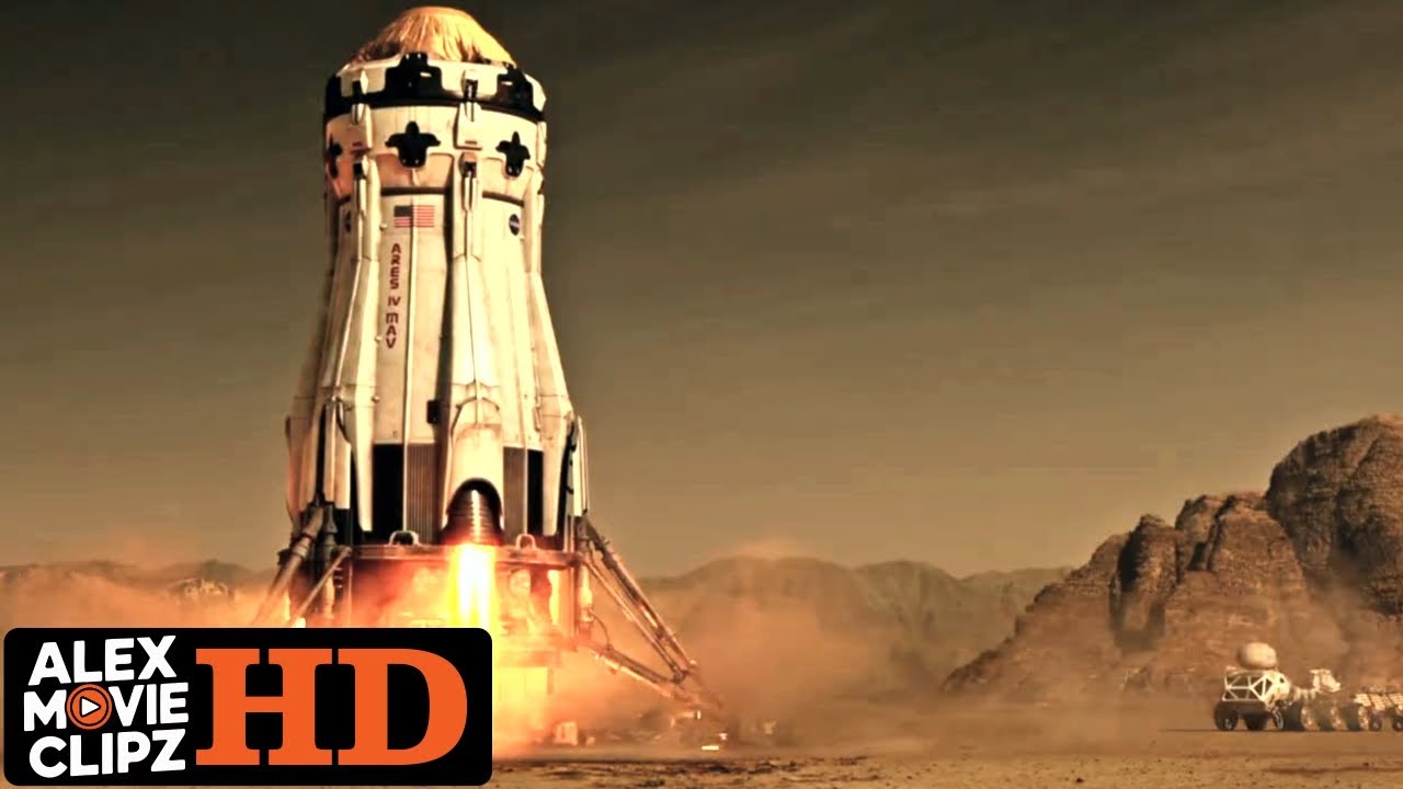 The Martian - Mars Blast off Scene - YouTube