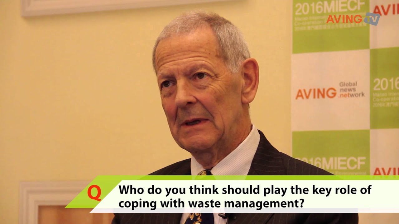 Interview with Dr.h.c. Walter R. Stahel, "Waste management" - YouTube