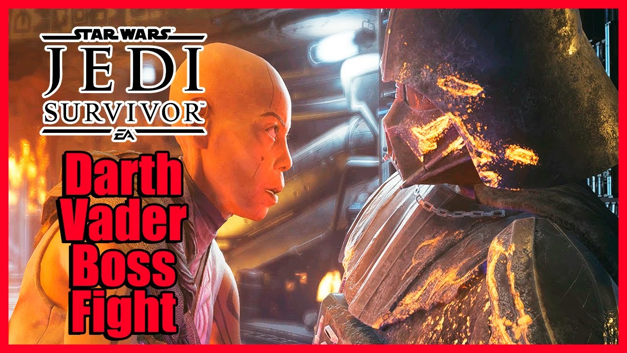 STAR WARS Jedi: Survivor Darth Vader Boss Fight Jedi Master Difficulty ...