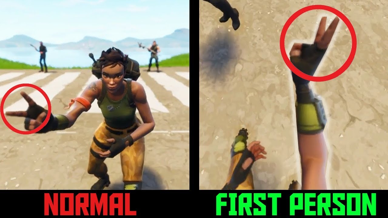 Fortnite FIRST Person Dances/Emotes! Every Battle Pass Emote + More ...