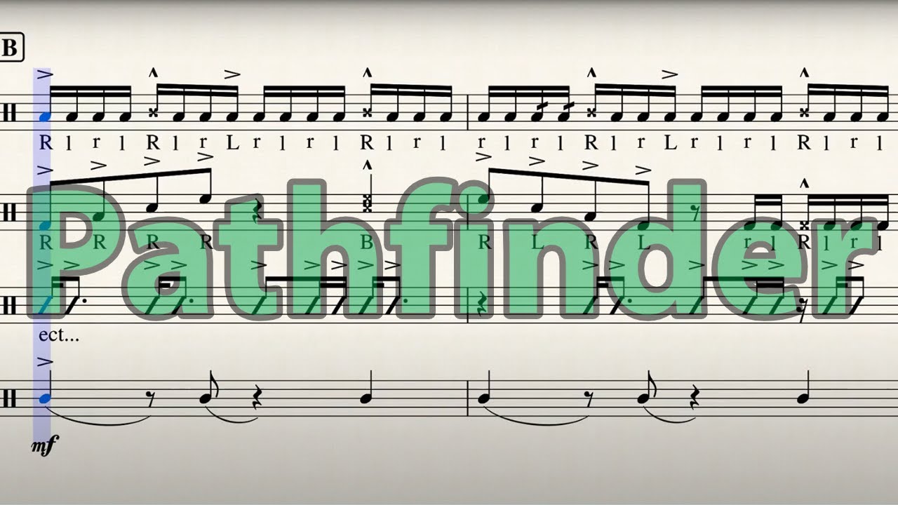Pathfinder - Drumline Cadence | Navigator Remix - YouTube