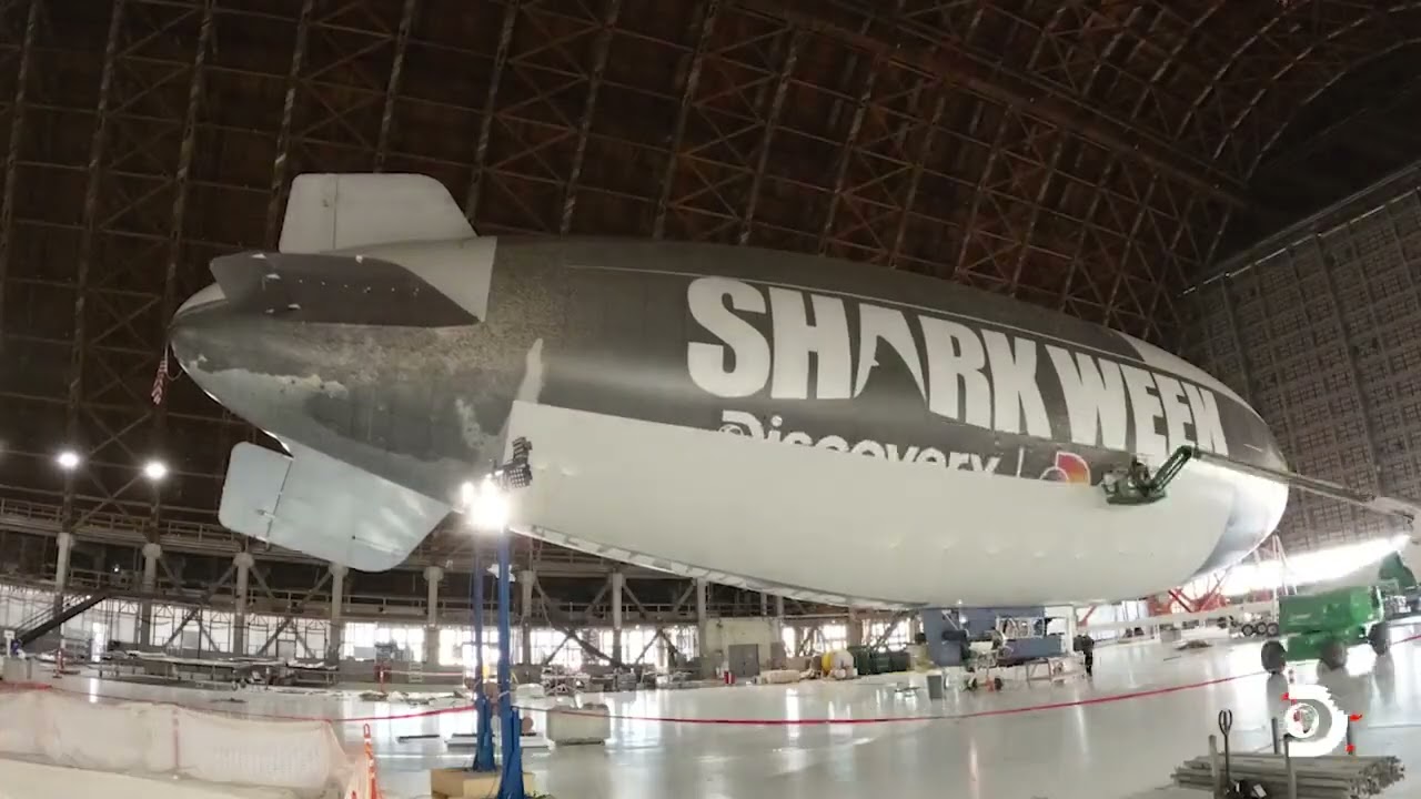 Shark Week Blimp Wrap Time-Lapse - YouTube