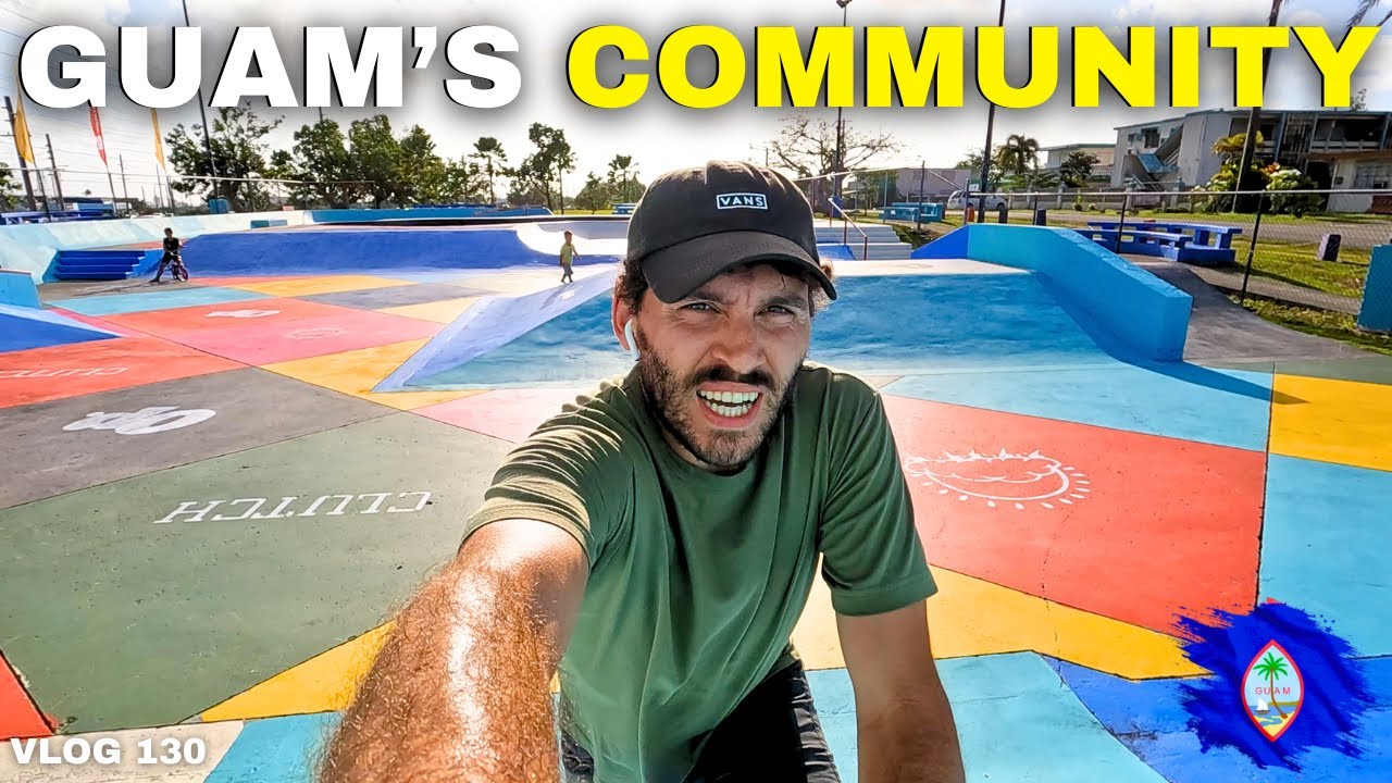 GUAM Community REVIVES Dededo Skatepark (The Finished Product) - YouTube