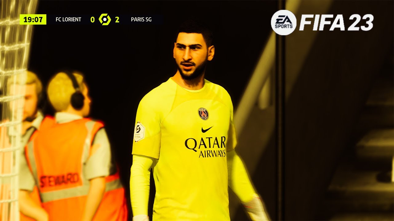 FIFA 23 PSG sealed comprehensive win over Lorient in Ligue 1 - YouTube