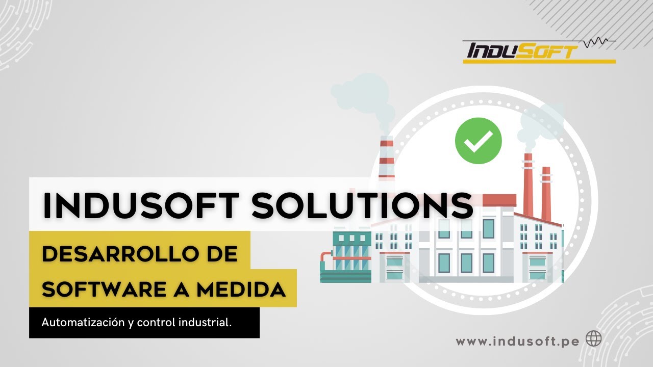 Indusoft Solutions Automatización Industrial - YouTube