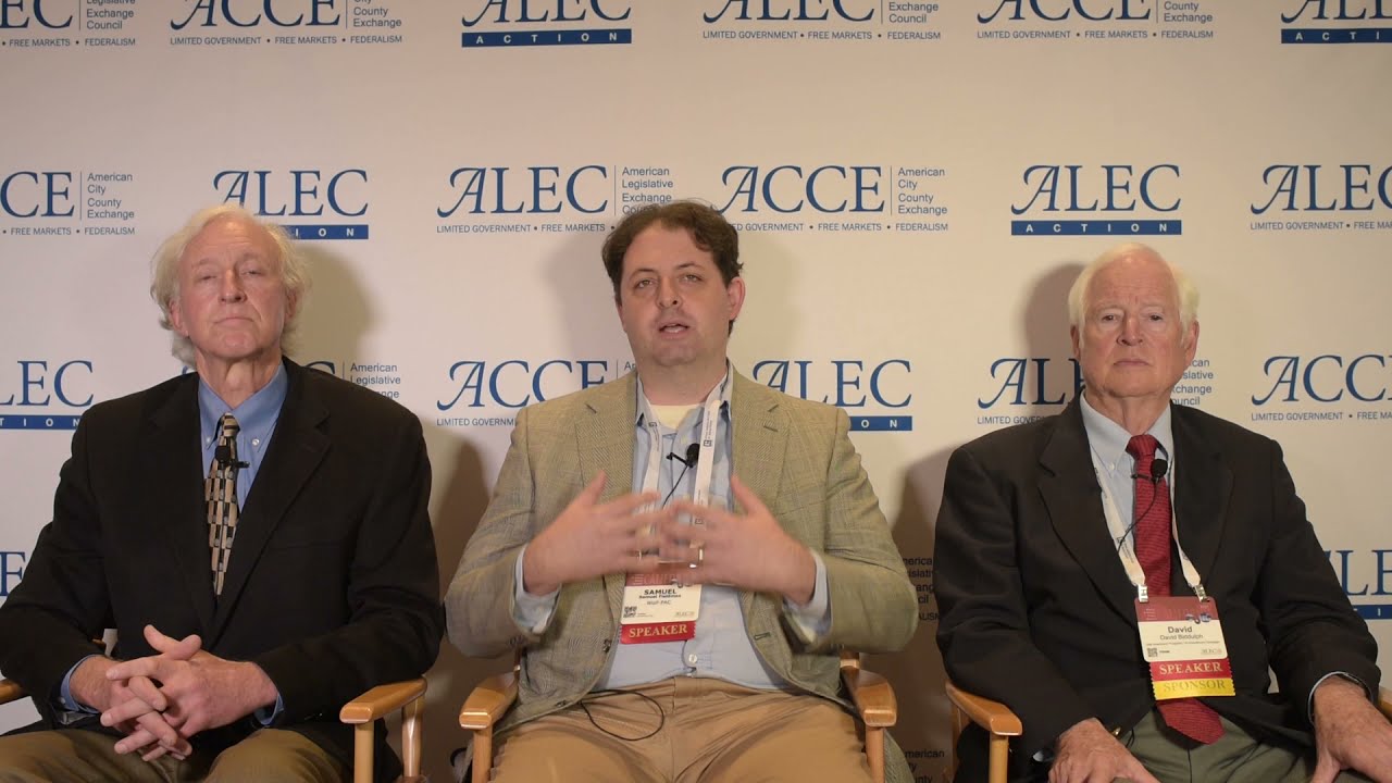 ALECtv with Sam Fieldman, Jim Rubens, and David Biddulph at States ...