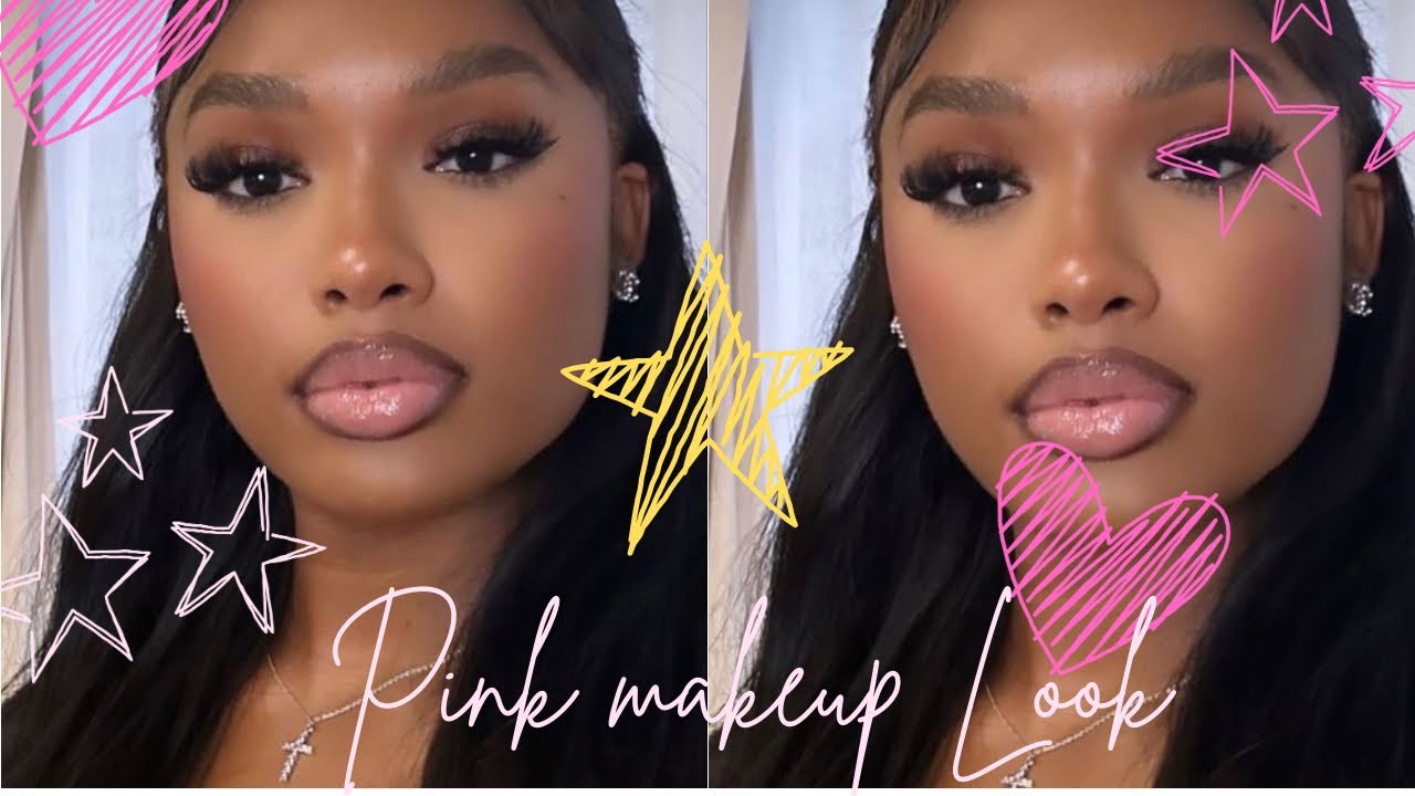 PINK MAKEUP TUTORIAL 💕| Soft & Feminine Pink Look - YouTube
