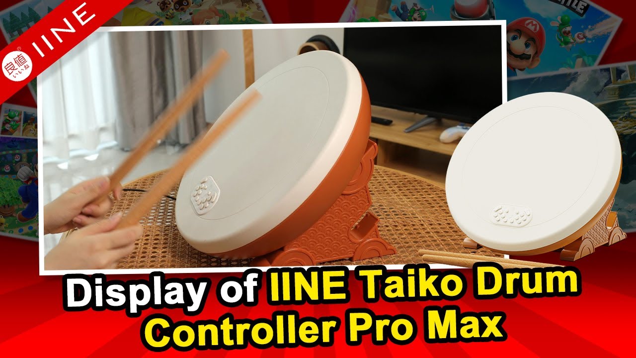 🎶 Ignite Your Gaming Soul with Rhythm! - IINE Taiko Drum Controller Pro ...