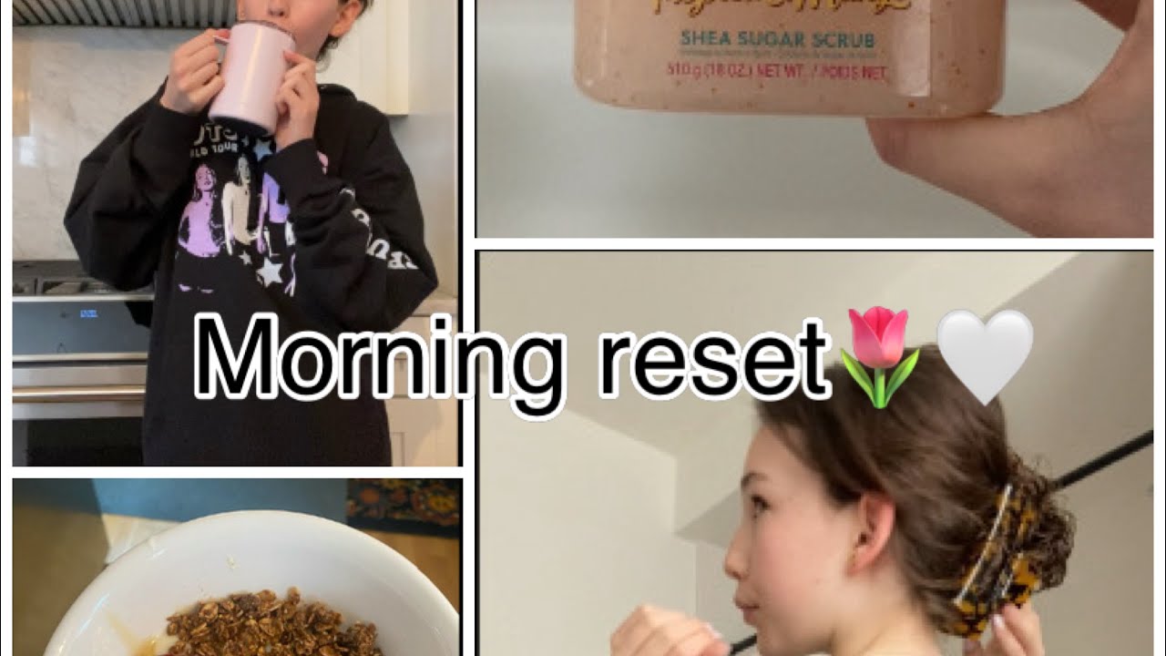 Morning reset 🤍🤍 - YouTube