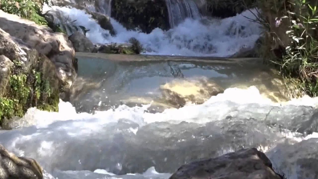 1 Hour - Nature Sounds - White Noise - Stream with Rapids - Relaxing ...