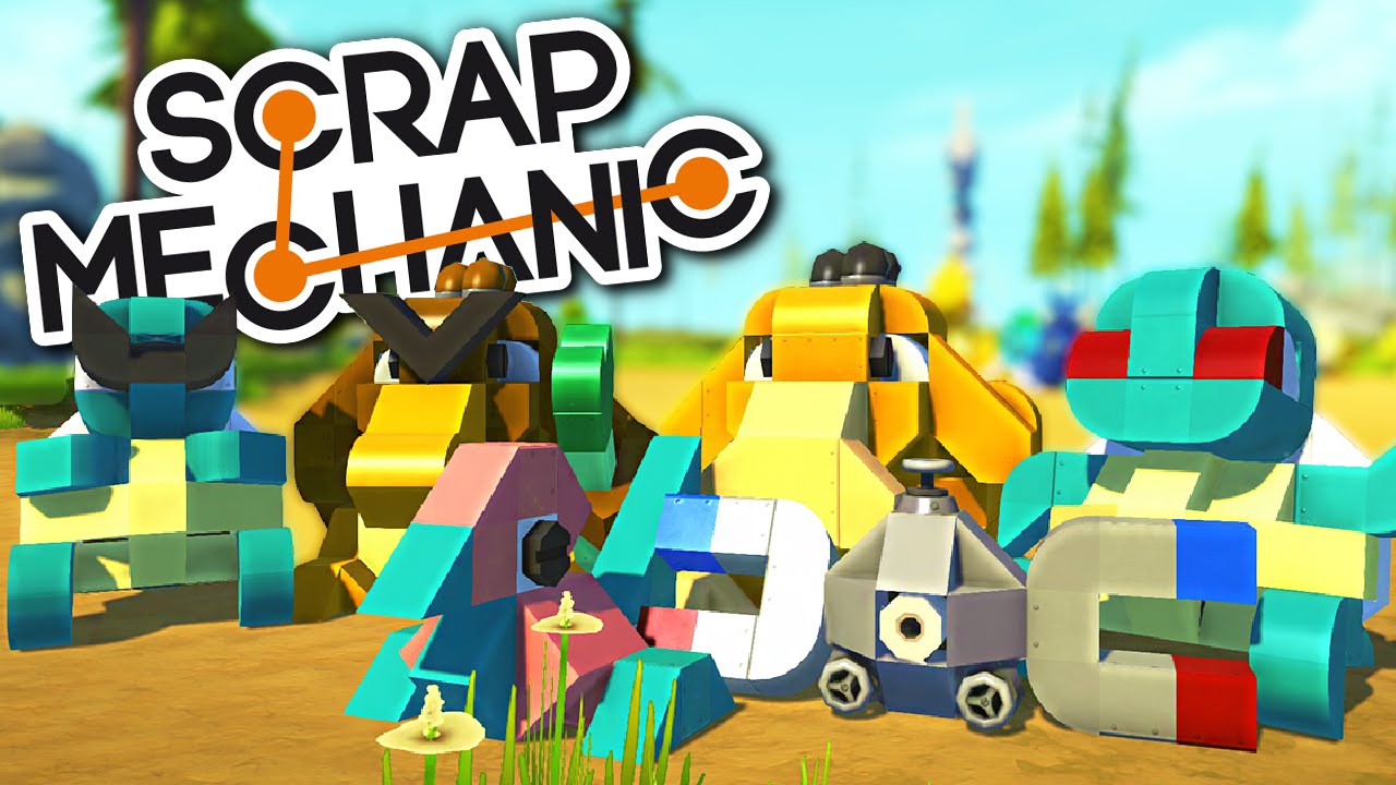 Scrap Mechanic CREATIONS - More AWESOME POKEMON Creations! - YouTube