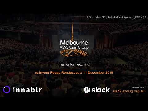 Melbourne AWS User Group Live Stream - YouTube