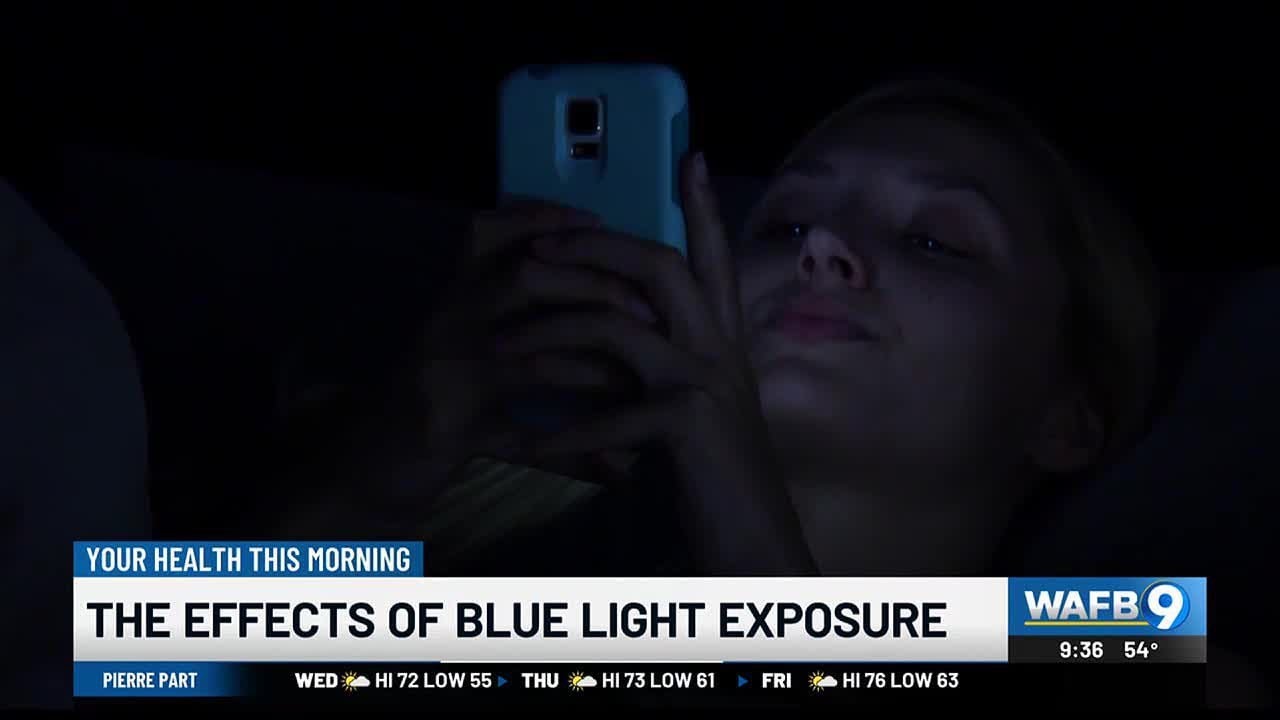 YOUR HEALTH: Unveiling effects of blue light exposure - YouTube