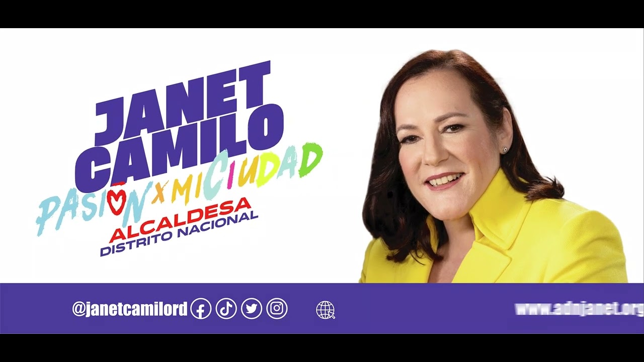JANET CAMILO - PASION POR MI CIUDAD! - YouTube