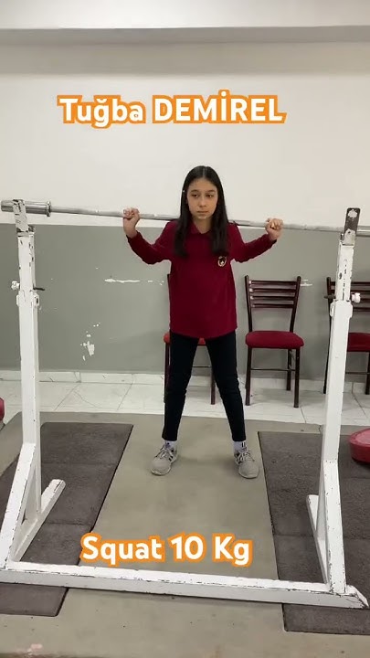 Tuğba DEMİREL Squat 10 Kg - YouTube