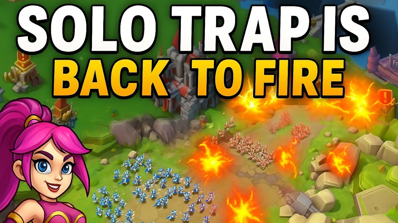 Solo trap is back.. let's train troops #solotraplordsmobile - YouTube