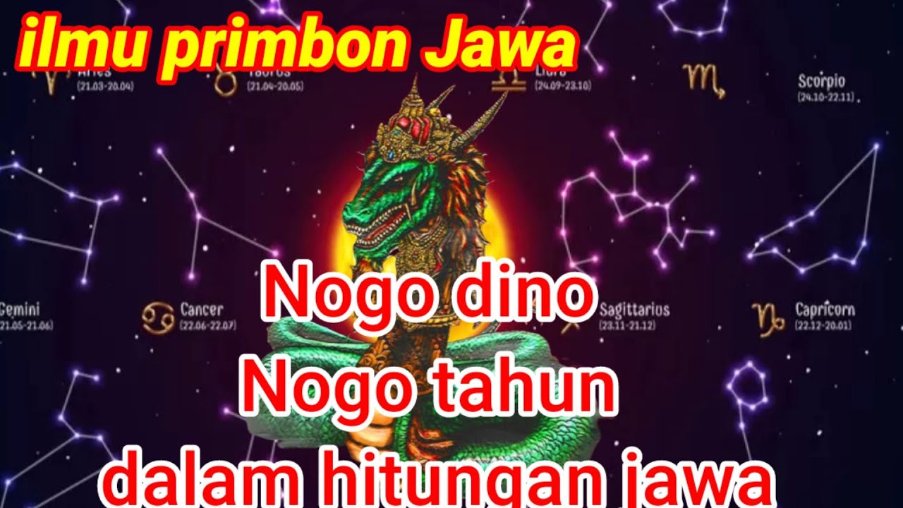 ilmu primbon jawa‼️nogo dino nogo tahun dalam neptu jawa menurut mbah ...