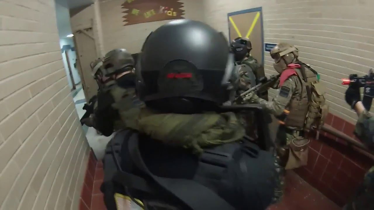 Operation Blue Line - NIMS CQB Facility 3-5-16 - YouTube