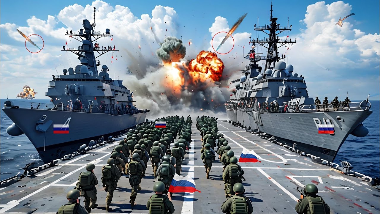 Just arrived at Novorossiysk port! 20 Russian warships destroyed by ...