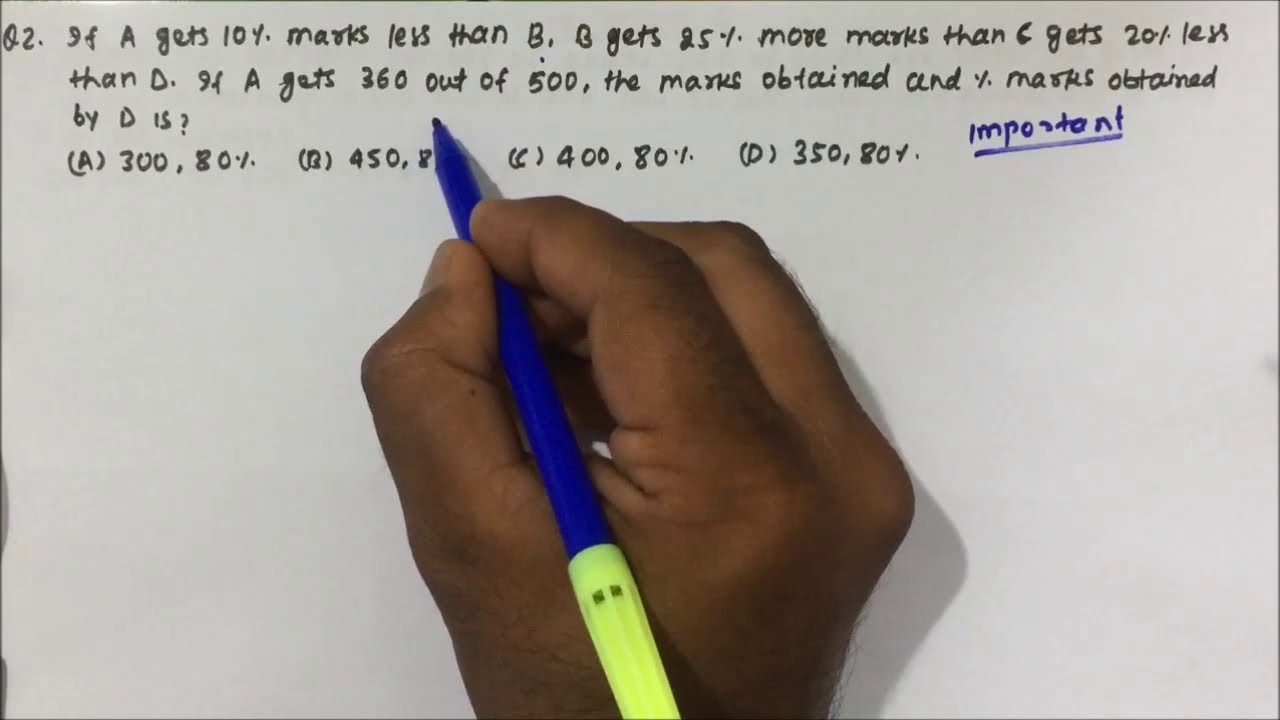percentage problem solving tricks | Aptitude | Part-04 | Pratik Shrivastava - YouTube