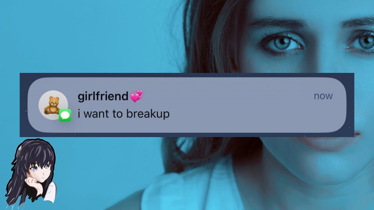 we broke up over a text message 💔😭 - YouTube