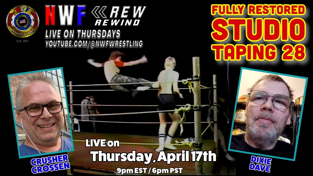 NWF Rewind Ep 71 Studio Taping 28 featuring Crusher Crossen vs Brian ...