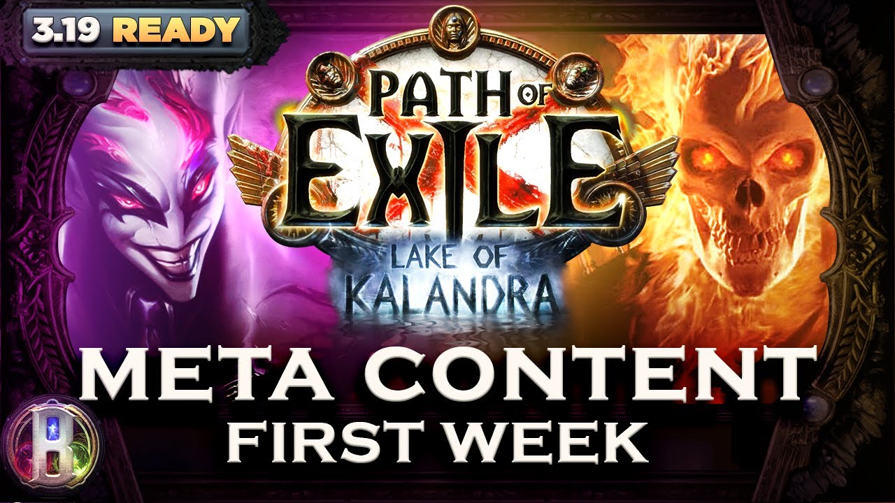 PoE 3.19 - Week 1 - Player Retention and Meta Items - Path of Exile ...
