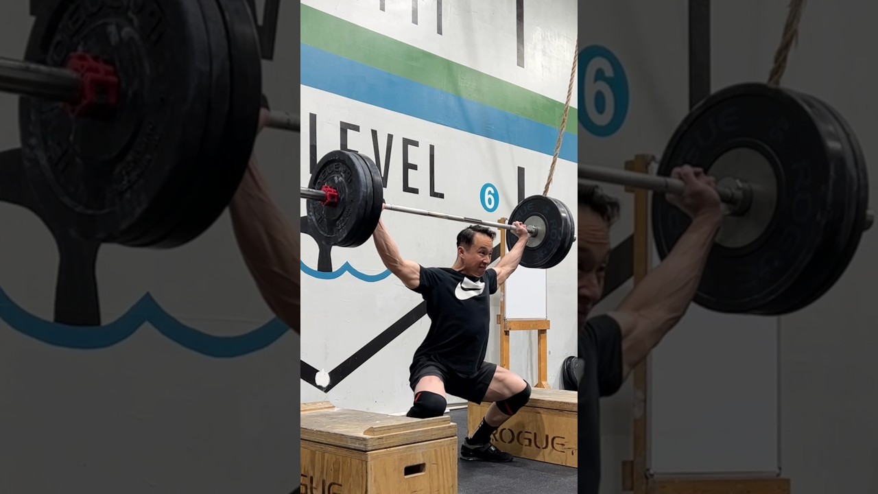 Snatch from block above knee #AskKenneth - YouTube