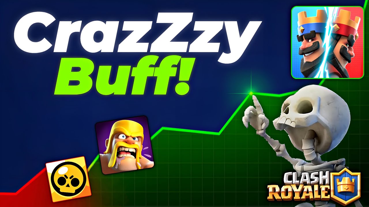 🔥 CRAZY Buff! Clash Royale Becomes #1 Supercell Game – Here's What ...